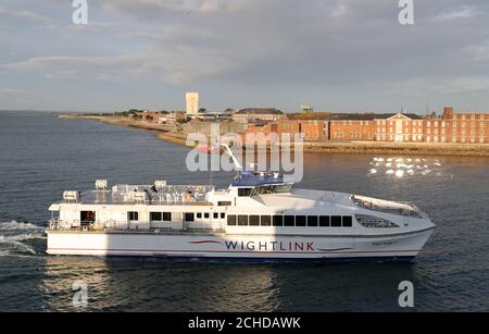 HSC Wight Ryder I - Isle of Wight passenger ferry owned by Wightlink ...