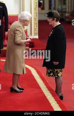 Joan Redfern is made an MBE (Member of the Order of the British Empire ...