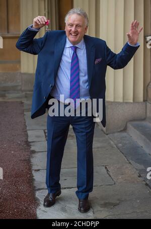Owner of the Oldest Sweet Shop, Keith Tordoff, with his MBE medal which ...