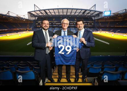 (Left to right) Antonio Paradiso, MD MSC Cruises UK and Ireland, Bruce ...