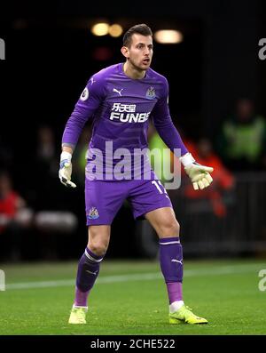 Newcastle United goalkeeper Martin Dubravka during the Premier League ...