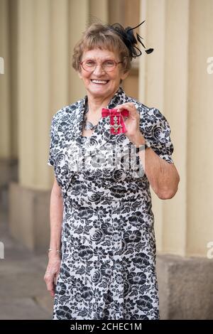 Former England cricketer, Enid Bakewell, pictured at Lord’s Cricket ...