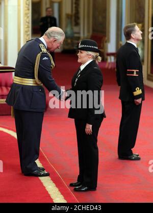 Constable Jessica Bullough is decorated with the Queen's Police Medal ...