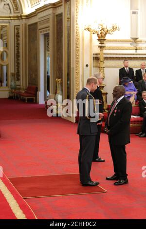 Dr Joshua Johnson from Wolverhampton is made an MBE (Member of the ...