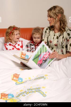STANDALONE PICTURE of Celebrity mum Donna Air who is joined by three ...