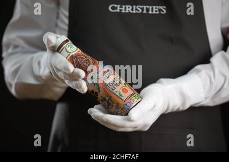 EDITORIAL USE ONLY Specially created Ed Sheeran X Heinz Tomato Ketchup ...