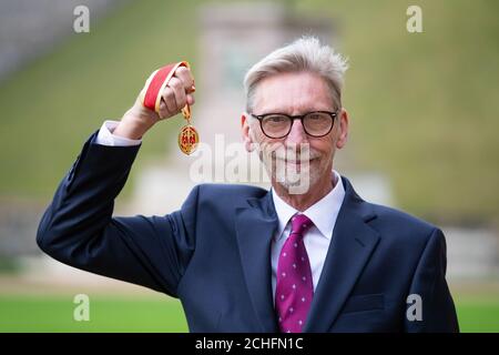 The Right Honourable Sir George Howarth, the MP for Knowsley, with his ...