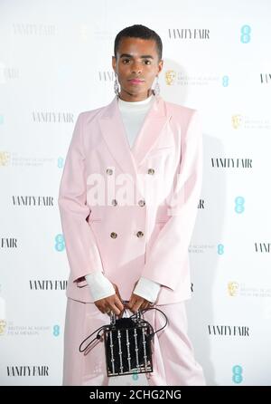 Layton Williams attending the Vanity Fair EE Rising Star party ...