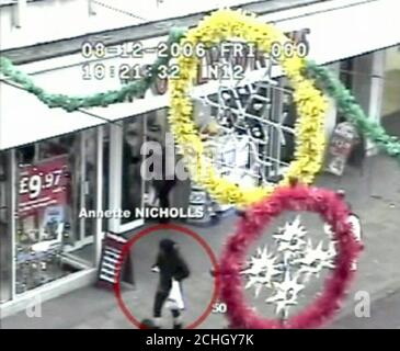 Suffolk Police CCTV still from footage of Annette Nicholls on December ...