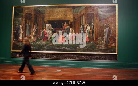 Edward Burne-Jones, painting, The Last Sleep of Arthur in Avalon, 1881 ...