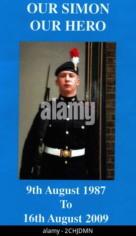 Collect of the order of service at the funeral of Fusilier Simon Annis ...