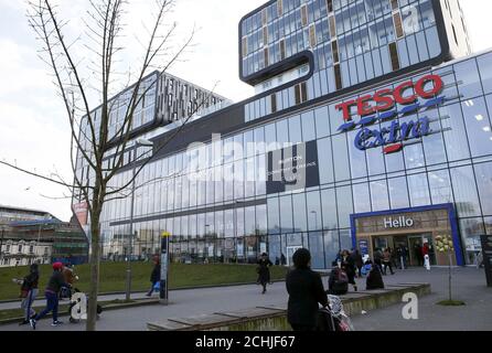 Tesco Extra Store, Woolwich, London, England, United Kingdom Stock ...