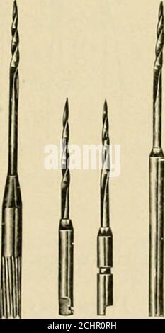 Dental burs for root canal treatment on doctor module Stock Photo - Alamy