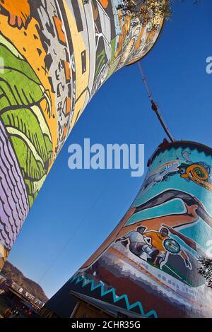Soweto Towers bungee jumping Stock Photo - Alamy