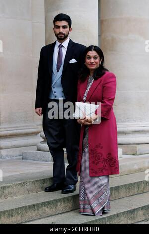 Prince Rashid bin Hassan and Princess Zeina of Jordan during the ...