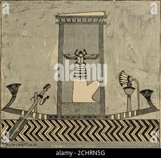 . The dawn of civilization: Egypt and Chaldaea . god of atenth of the ...