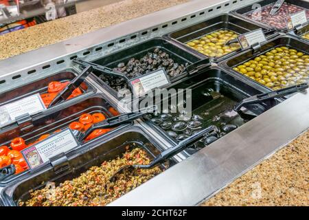 SELF SERVICE DELI COUNTER IN SUPERMARKET,USA Stock Photo - Alamy