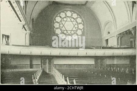 . Fitchburg past and present . INTERIOR OF C. C. CHURCH FROM THE ...