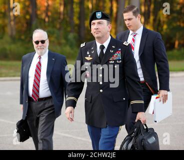 U.S. Army Lt. Col. Eugene Ferris, Commander of the 1st Battalion, 506th ...