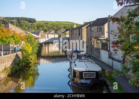 Skipton, North Yrkshore, United Kingdom. 14th Sep, 2020. Weather in the ...