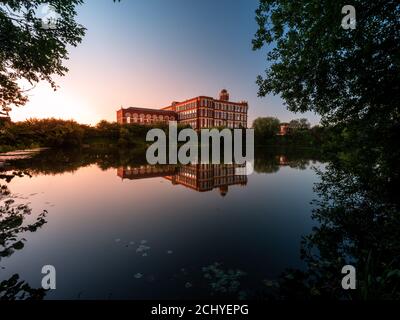 Coppull Ring Mill in Chorley, Lancashire. Also known as Coppull Mill ...