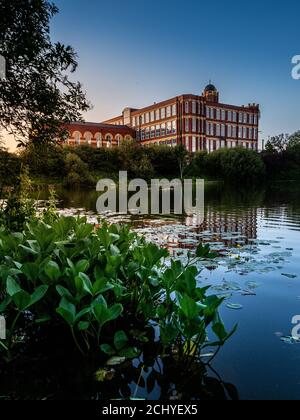 Coppull Ring Mill in Chorley, Lancashire. Also known as Coppull Mill ...