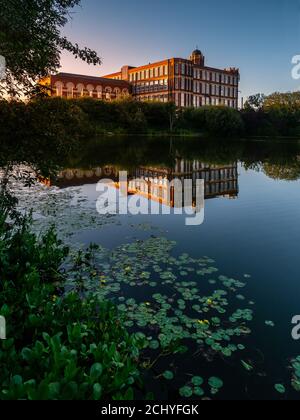 Coppull Ring Mill in Chorley, Lancashire. Also known as Coppull Mill ...
