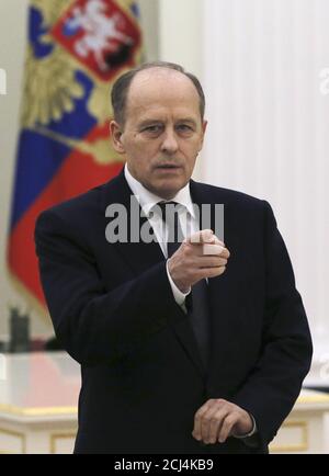 Russian Federal Security Service FSB Director Nikolai Patrushev and ...