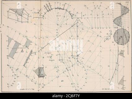. Stereotomy : Problems in stone cutting. In four classes. I. Plane ...
