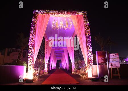 indian wedding gate Stock Photo - Alamy