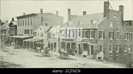 . Fitchburg past and present . VIEW ON UPPER MAIN STREET IN 1865 ...