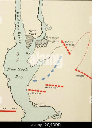 Battle of Long Island: from Stedman's History of American War with ...