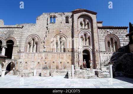 Greece Daphni Monastery Byzantine -Christ Pantocrator - mosaic of dome ...