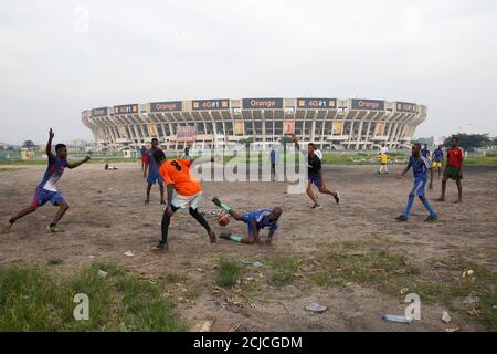 Stade des Martyrs, Kinshasa, Democratic Republic of Congo, Africa Stock ...