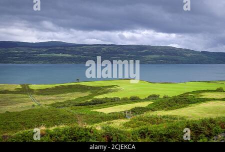 Ilse of Mull dramatic landscape, Scotland Stock Photo - Alamy