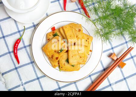 Chinese cuisine chiba tofu Stock Photo - Alamy