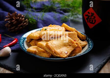 Chinese cuisine chiba tofu Stock Photo - Alamy
