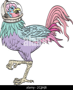 Drawing sketch style illustration of a Basan, Basabasa or Inuhoo, a ...