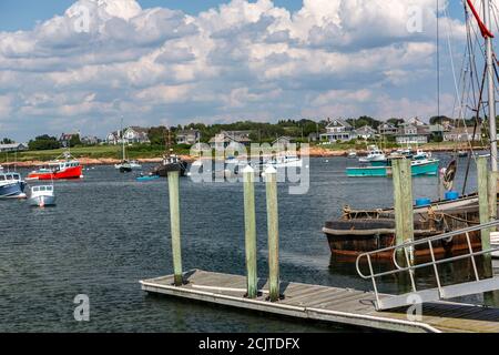 Sakonnet Harbor, Little Compton, Rhode Island, USA Stock Photo - Alamy