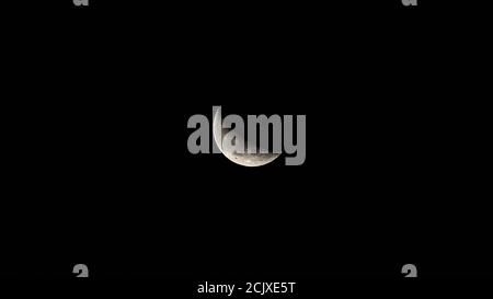 Luna. Falling moon Stock Photo - Alamy