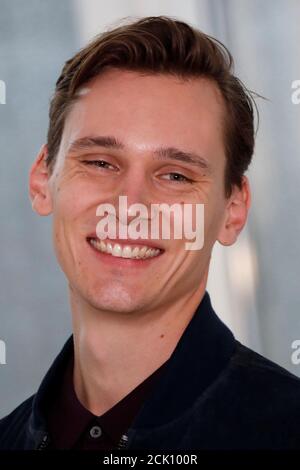 Rick Okon poses at the photocall of 'Das Boot' during the MIPCOM in ...