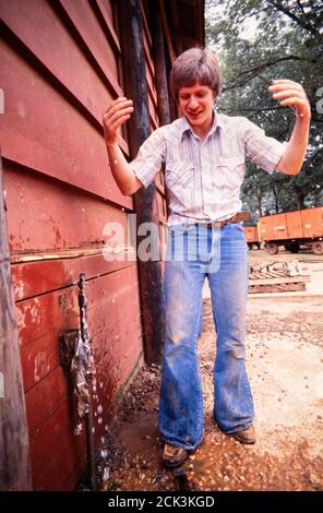 President Jimmy Carter's son Chip and his wife Caron are shown ...