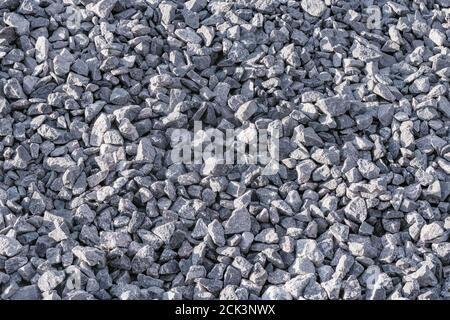 Texture pattern of many small gray stones Stock Photo - Alamy