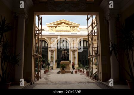 Egypt, Alexandria, Alexandria Opera House, also known as Sayyed Darwish ...