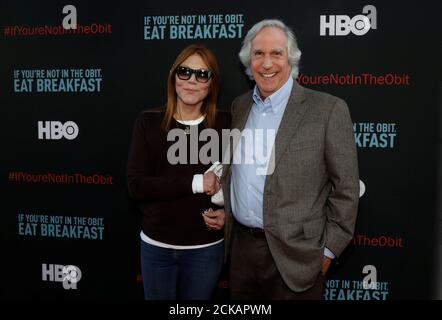 Henry Winkler with wife, Stacey Weitzman and stepson Jed Weitzman at ...