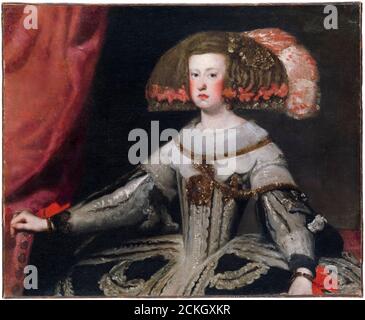 Portrait of Maria Anna of Spain, wife of the Holy Roman Emperor ...