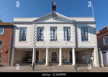 The Town Hall, High Street, Hythe, Kent, England, United Kingdom Stock ...