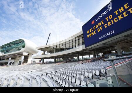 Lord's Cricket Ground during the redevelopment of the Compton and ...
