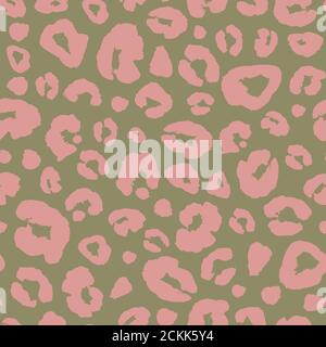 A Fabric Fur Leopard Animal Print Background Stock Photo - Alamy