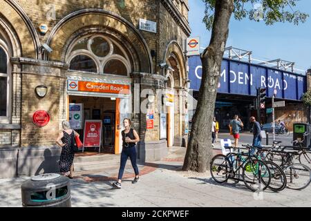 Camden Road station, one of six Italianate stations designed by Edwin ...